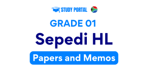 Grade 1 Sepedi Papers and Memos - Study Portal