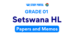 Grade 1 Setswana Papers and Memos - Study Portal